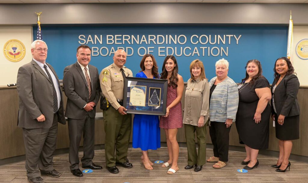 SBCSS Teacher of the Year Honored » Inland Valley News