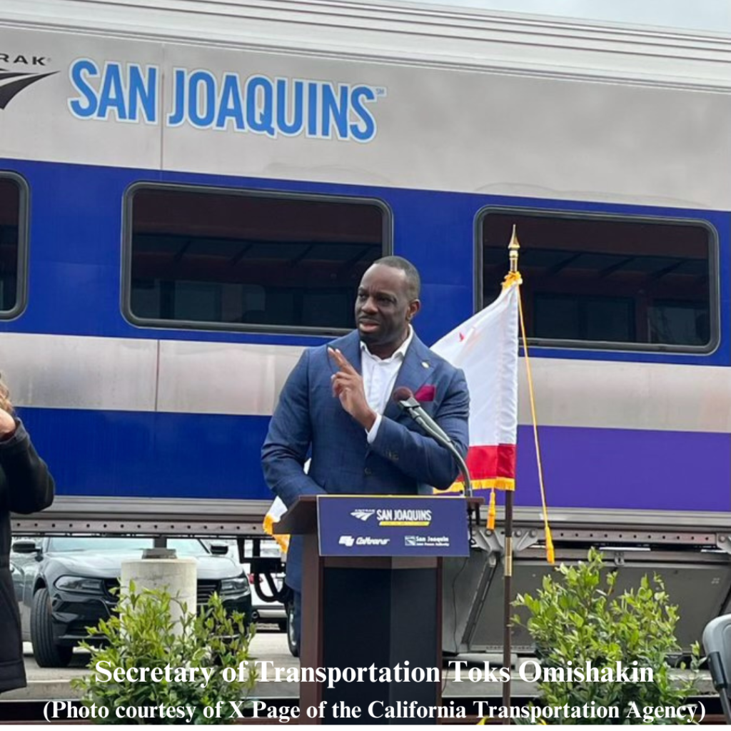 Calif. Sec. of Transport Toks Omishakin Cuts Ribbon to Launch New ...